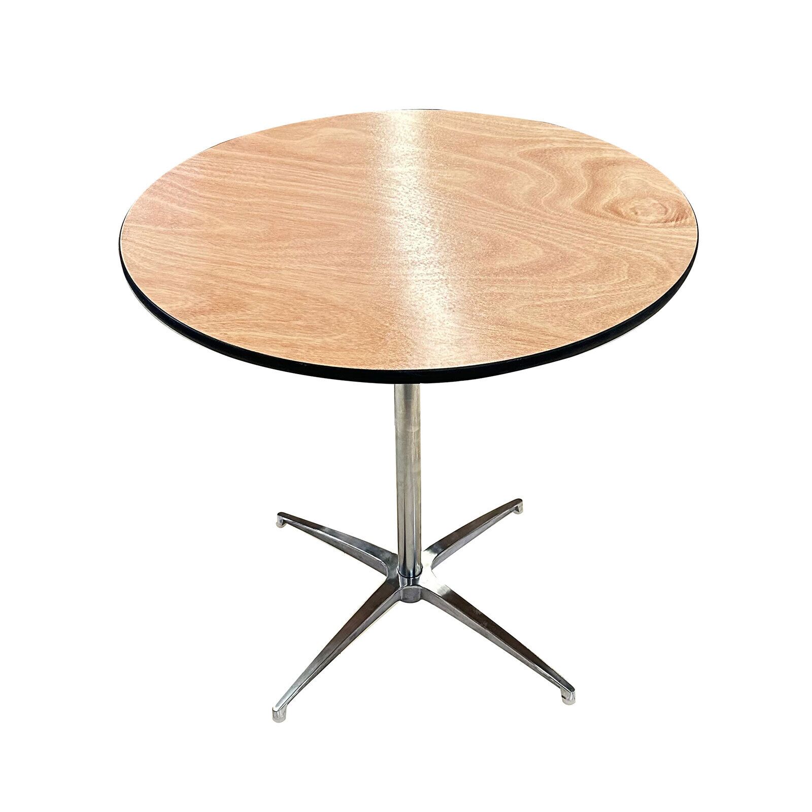 30″ Round Plywood Cocktail Table Kit with Metal Edge - weile
